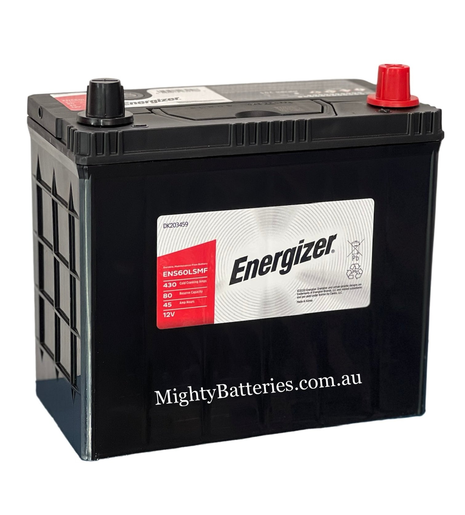 Energizer NS60LS / MF55B24LS / 2136 Battery - 430CCA — Mighty Batteries
