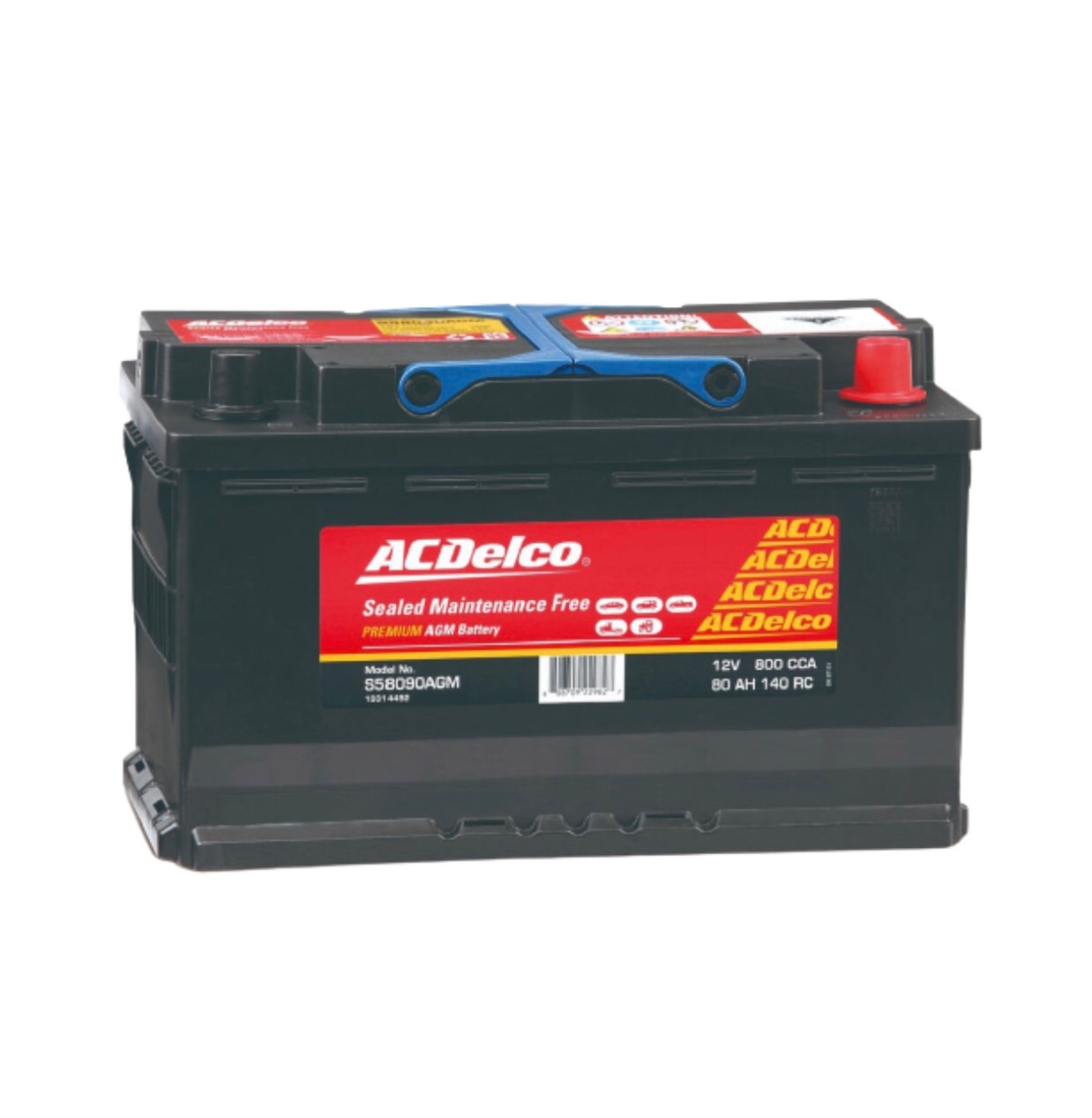 ACDelco S58090AGM / DIN75LH-AGM / 5556 Battery - 800CCA — Mighty Batteries