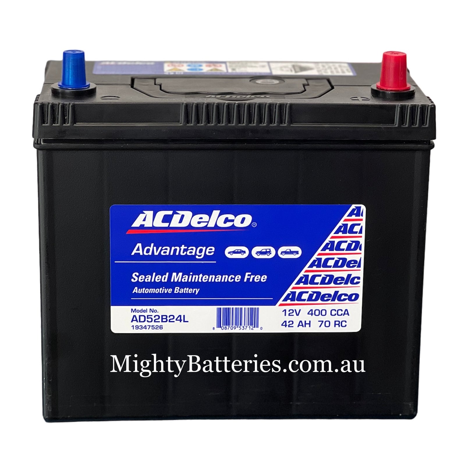 ACDelco AD52B24L / NS60L / 2138 Battery - 400 CCA — Mighty Batteries