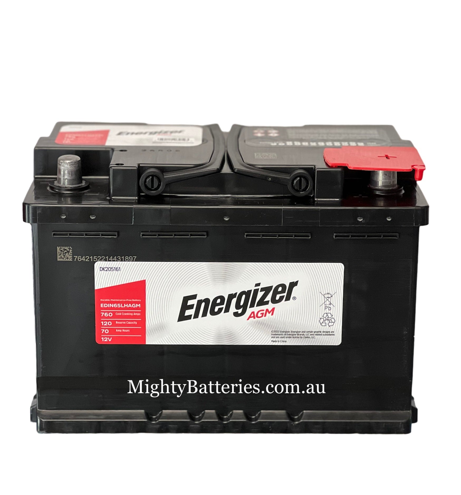 Energizer DIN65LH AGM / MF66HSS / 5536 Stop-Start Battery - 760 CCA ...