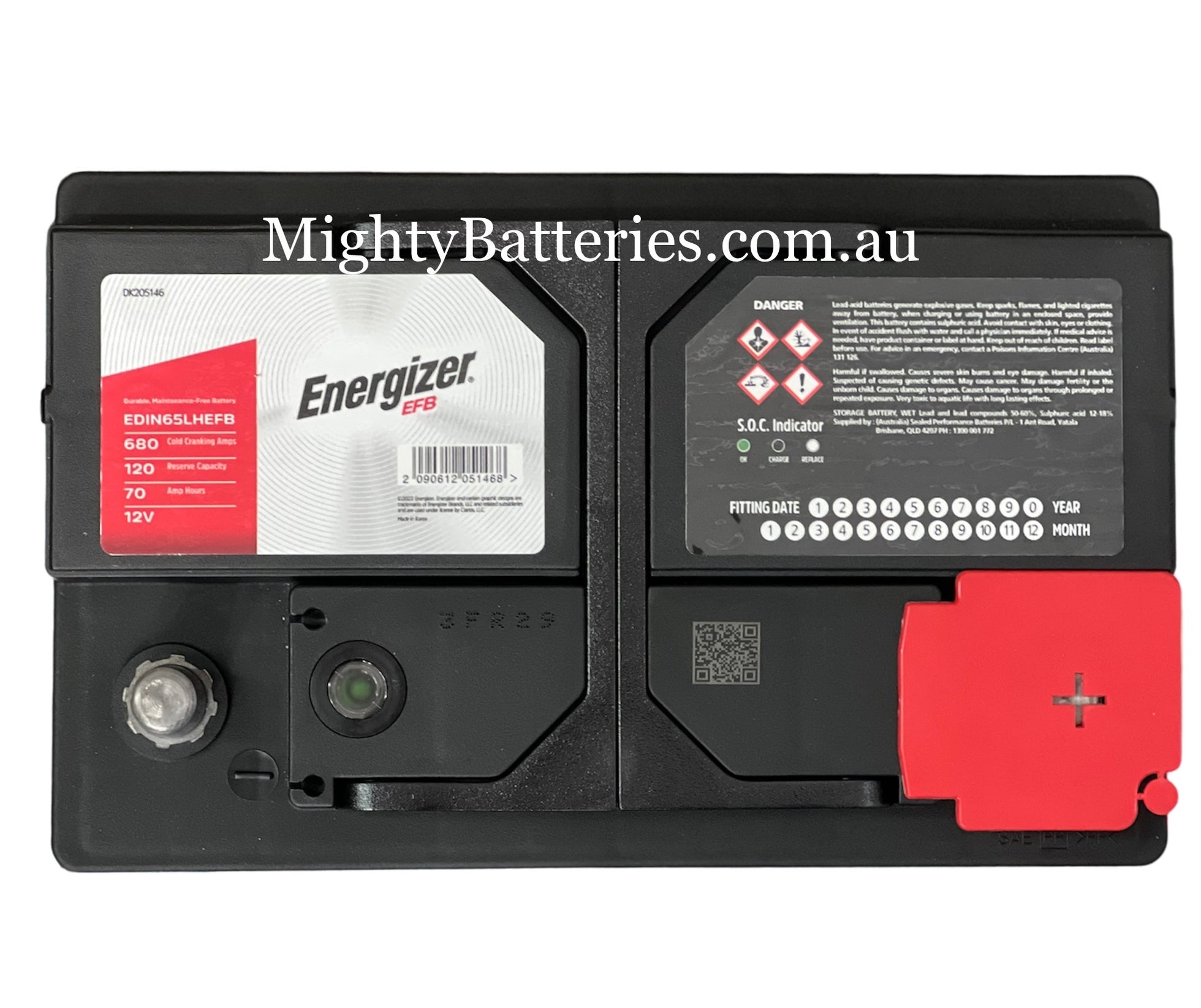 Energizer DIN65LH-EFB / 4036 EFB Stop-Start Battery — Mighty Batteries