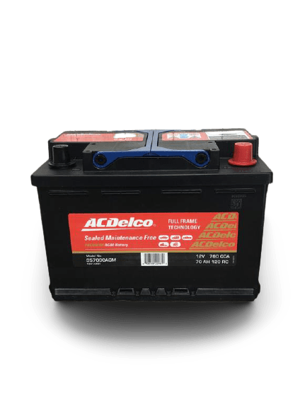 ACDelco S57090AGM (S70L3AGM) / DIN65LH AGM Battery - 760CCA — Mighty ...
