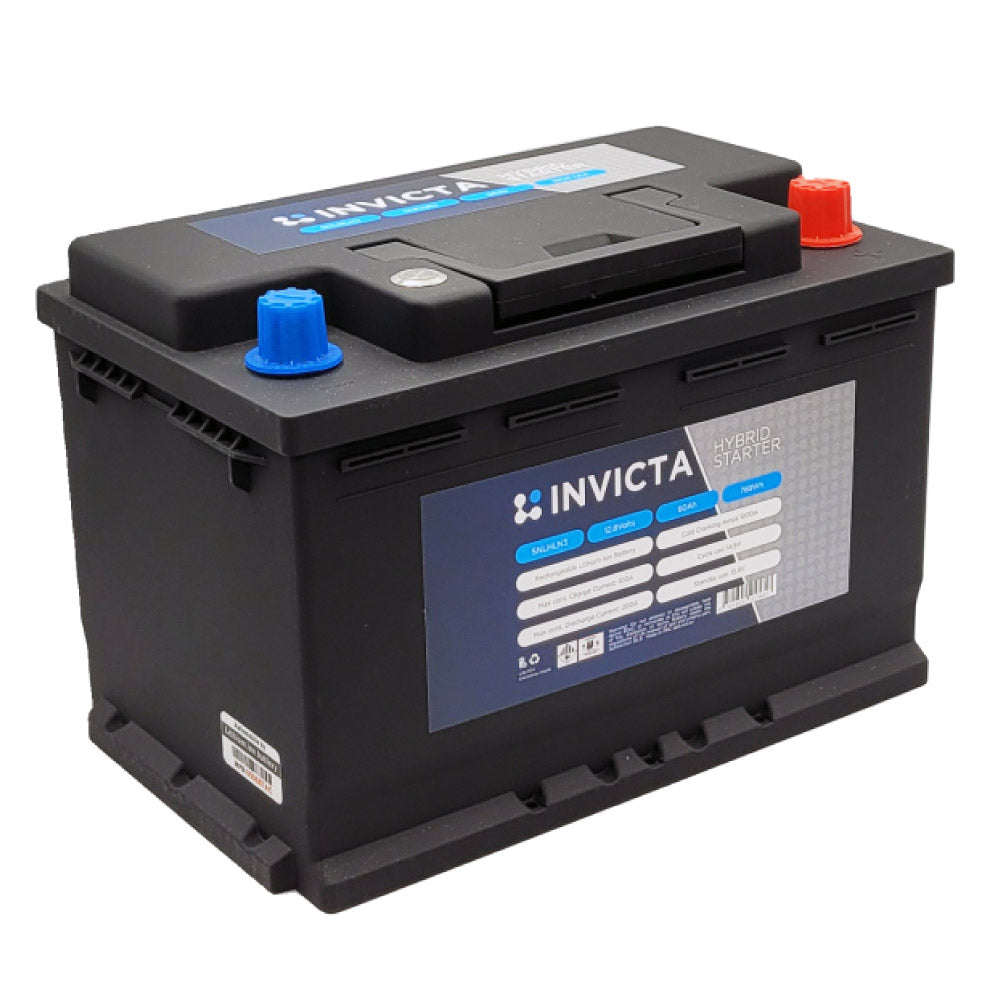 Invicta SNLHLN3 Hybrid Lithium Battery - 1000CCA — Mighty Batteries