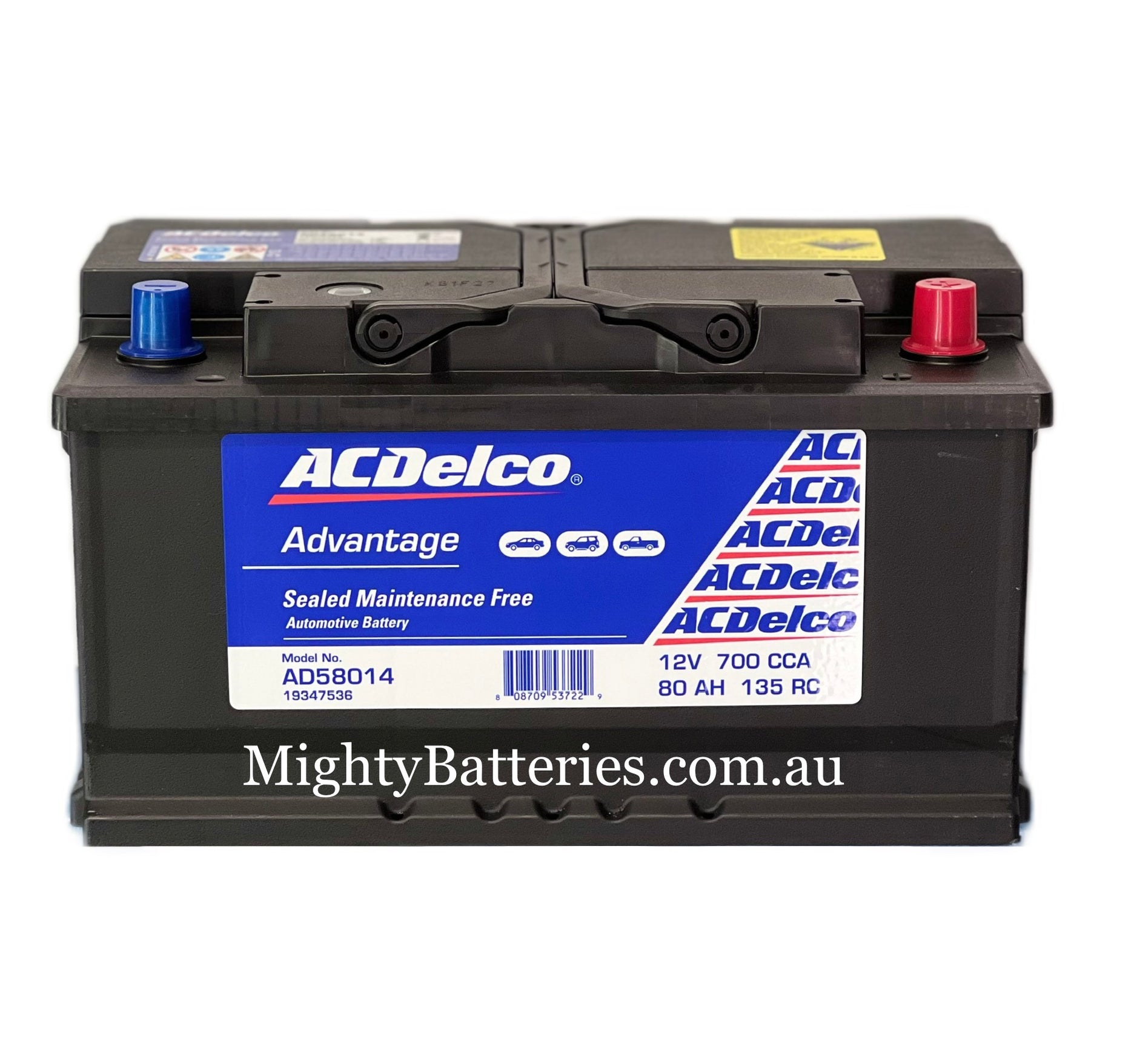 ACDelco DIN75L / AD58014 / 5372 Battery - 700CCA — Mighty Batteries