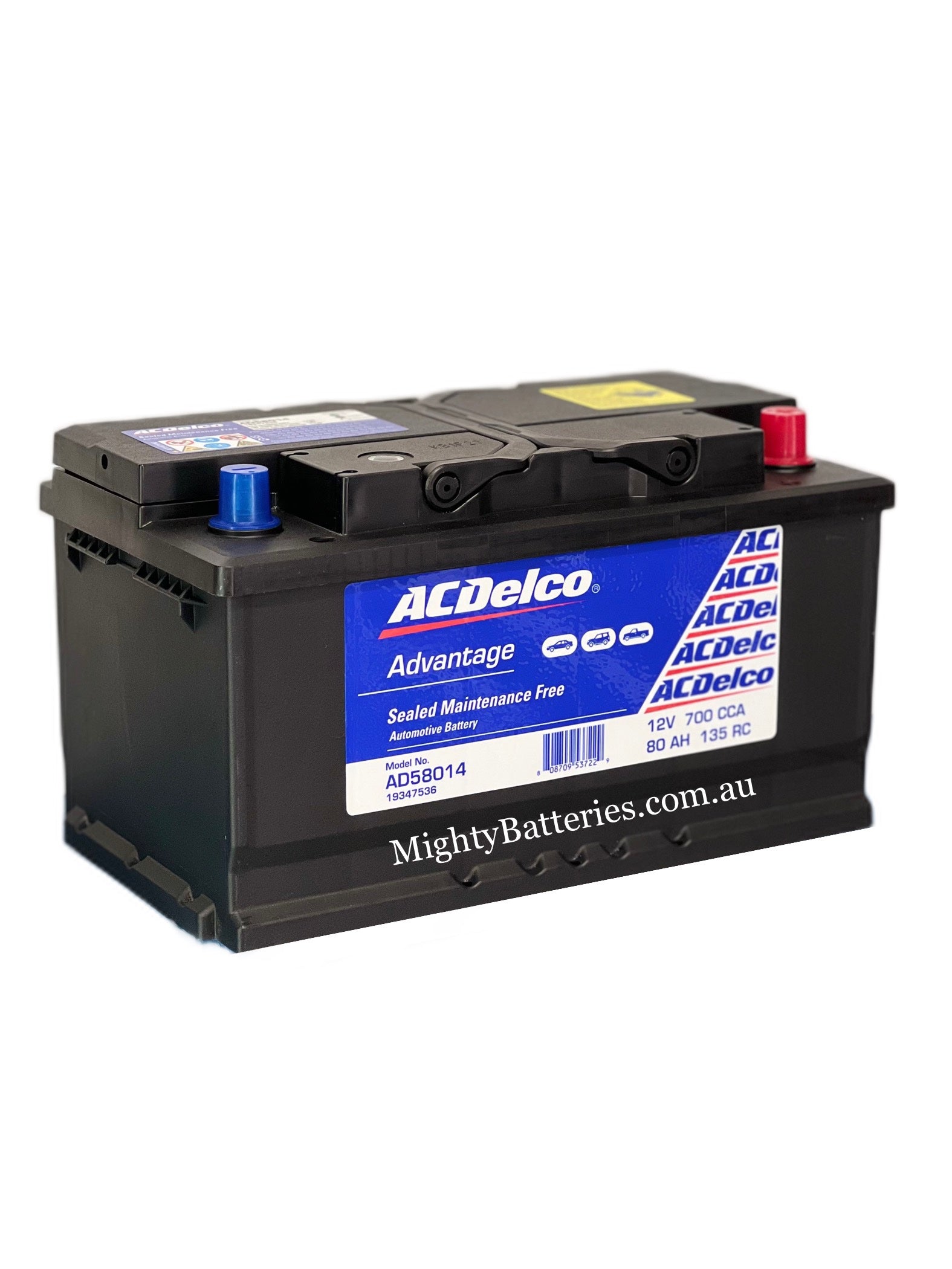 ACDelco DIN75L / AD58014 / 5372 Battery - 700CCA — Mighty Batteries