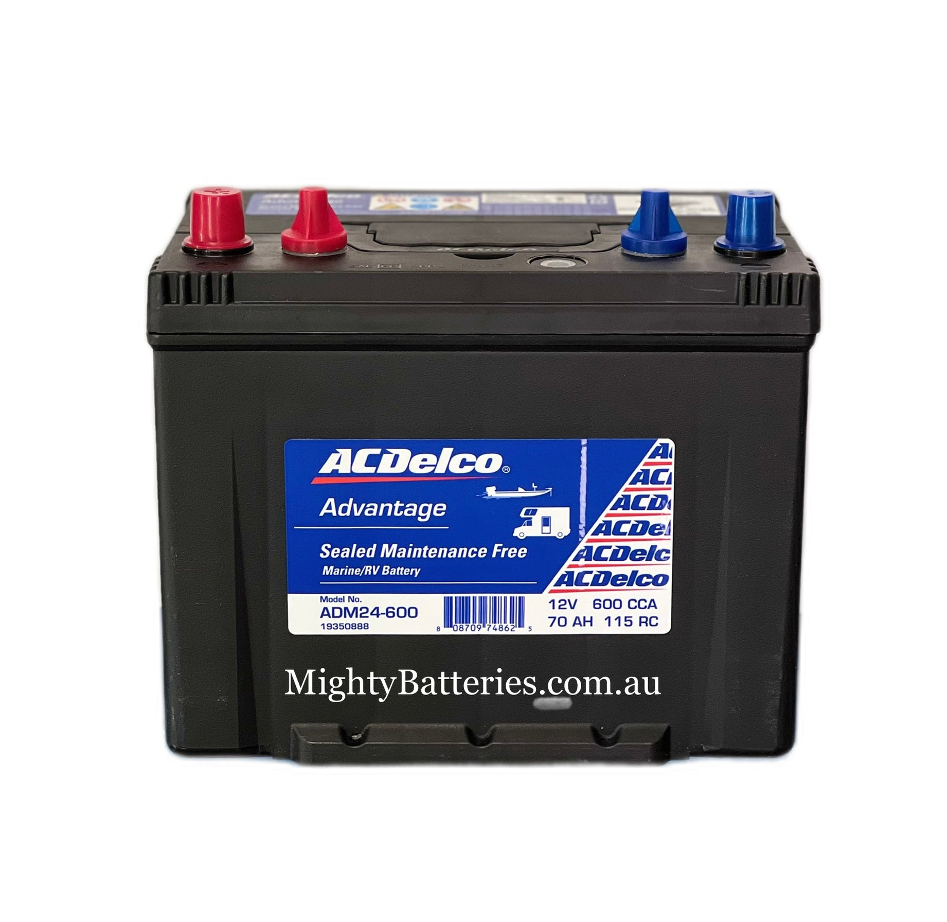 ACDelco ADM24-600 / M50 Marine Battery — Mighty Batteries