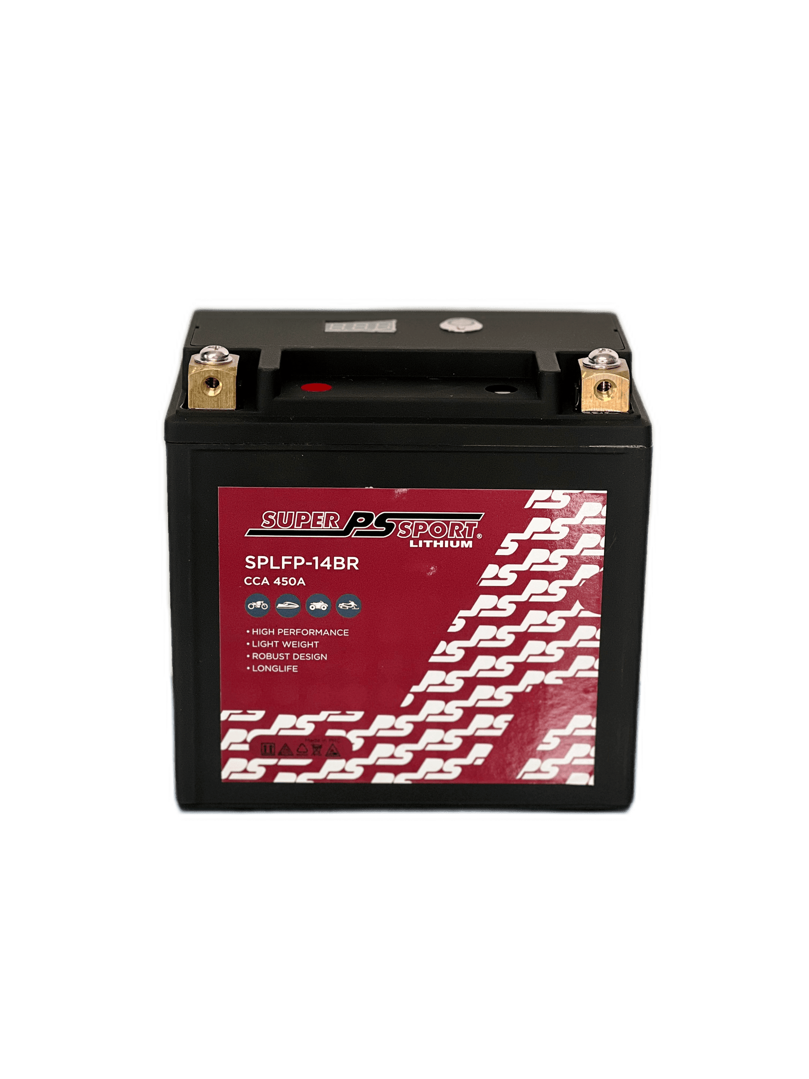 Power Sonic SPLFP-14BR (YTX-14BS) Lithium (LiFePO4) Battery — Mighty ...