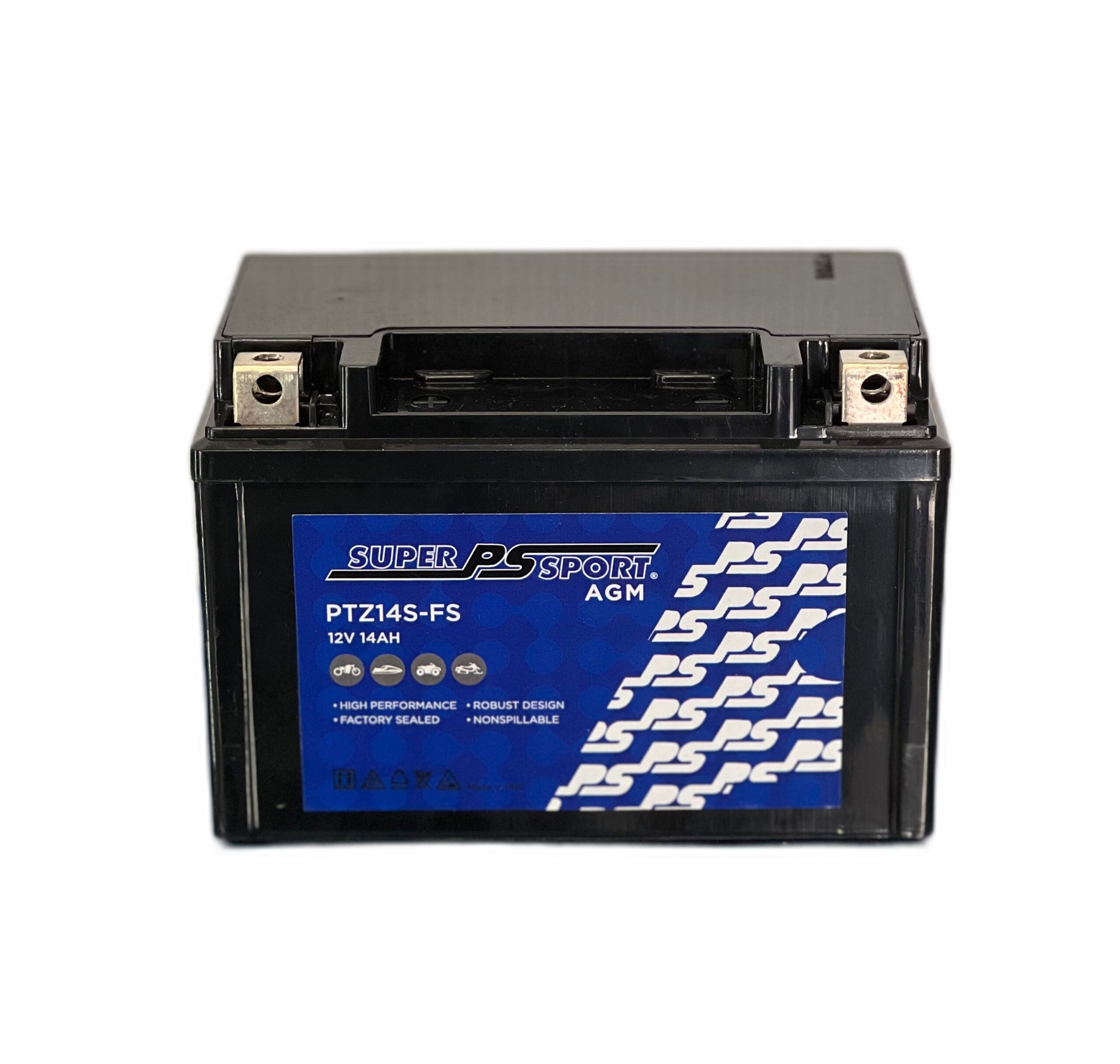 Power-Sonic YTZ14S / PTZ14S AGM Battery — Mighty Batteries