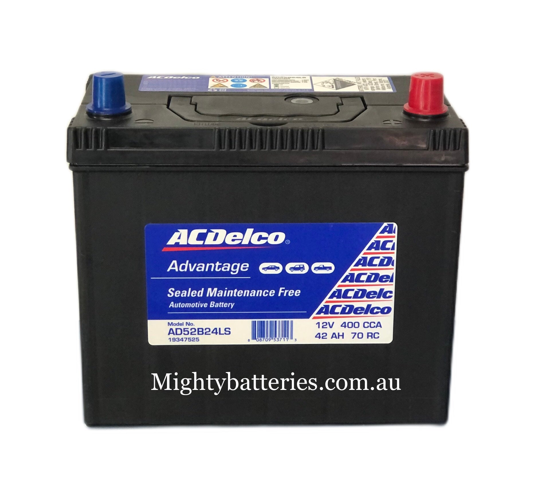 ACDelco NS60LS / AD52B24LS / 2136 - 400CCA Battery — Mighty Batteries