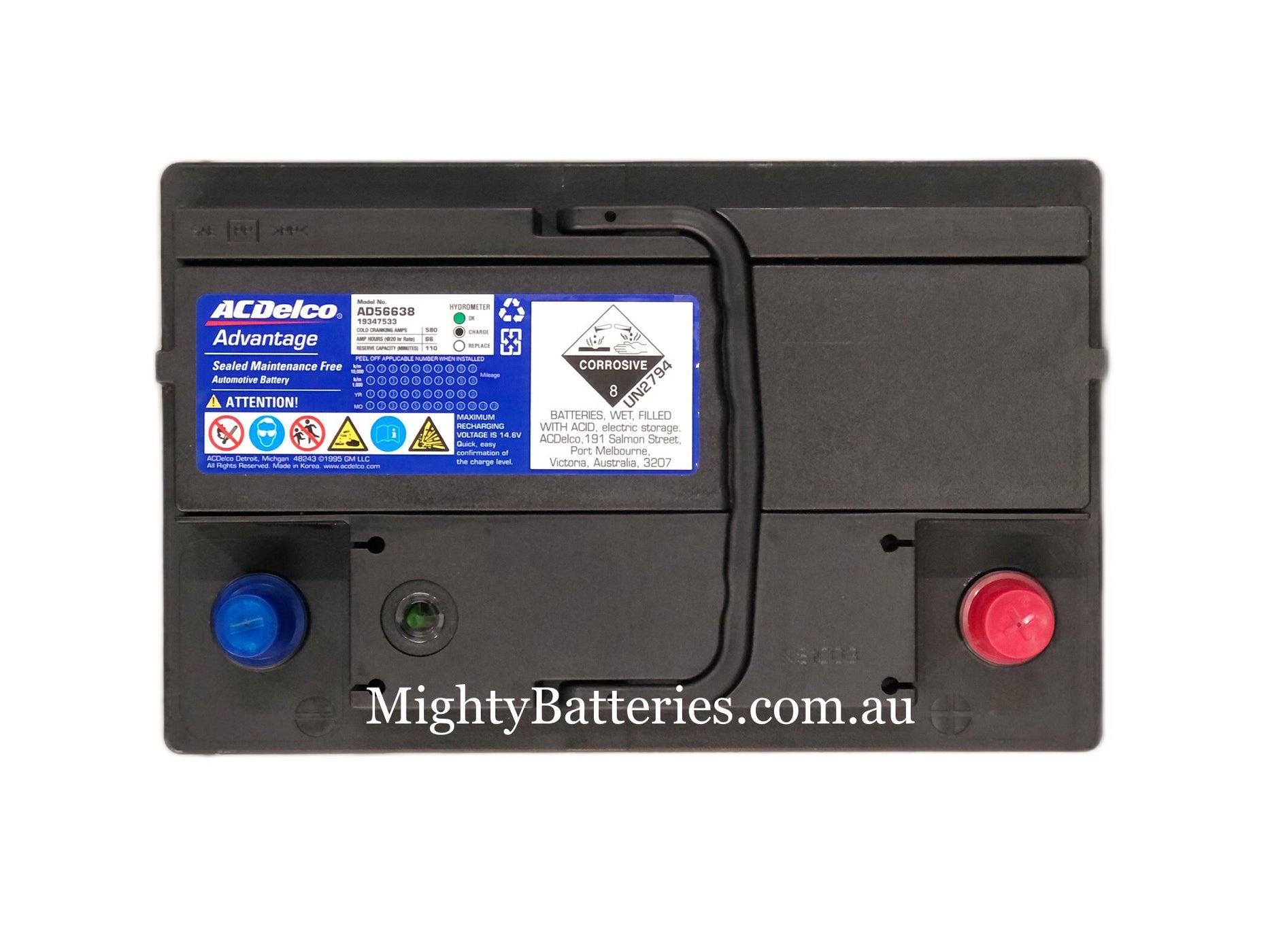 ACDelco DIN65LH / AD56638 / 3664 Battery – 580CCA — Mighty Batteries