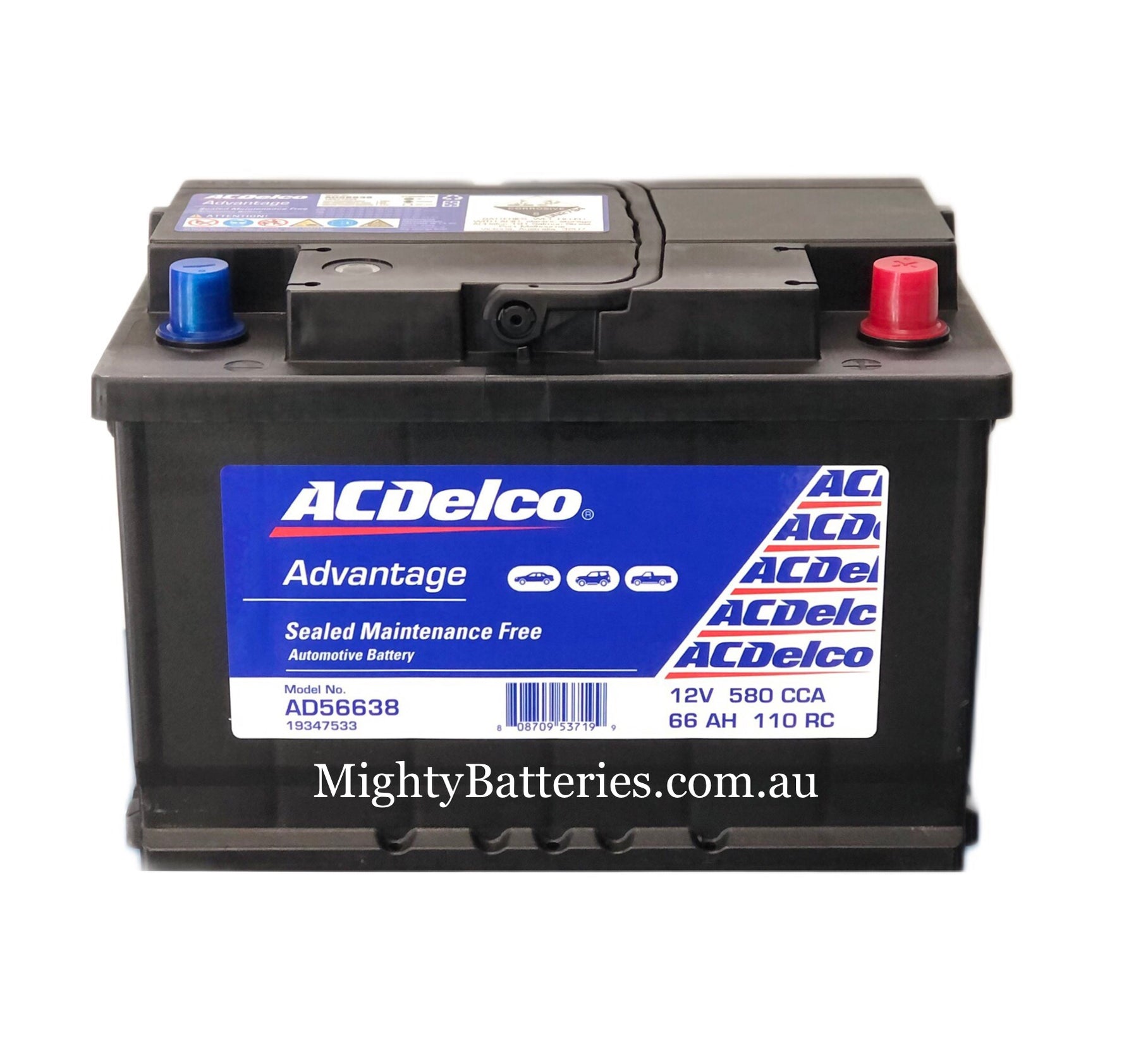 ACDelco DIN65LH / AD56638 / 3664 Battery – 580CCA — Mighty Batteries
