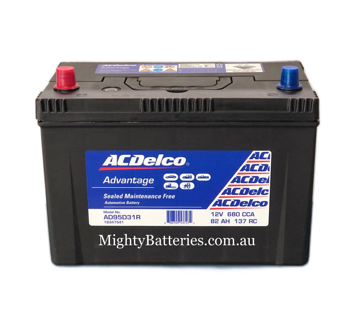 ACDelco N70ZZ / AD95D31R / 4705 – 680CCA Battery — Mighty Batteries