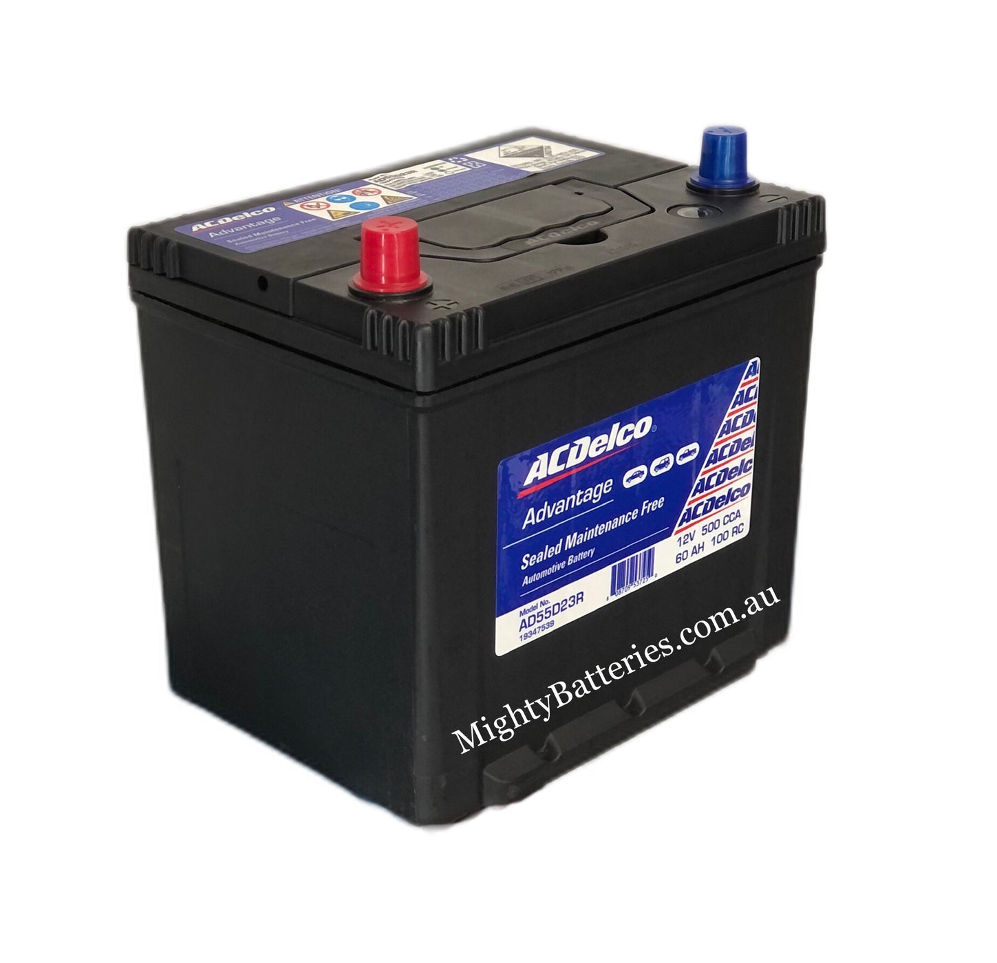 ACDelco 55D23R / 2543 – 500CCA Battery — Mighty Batteries