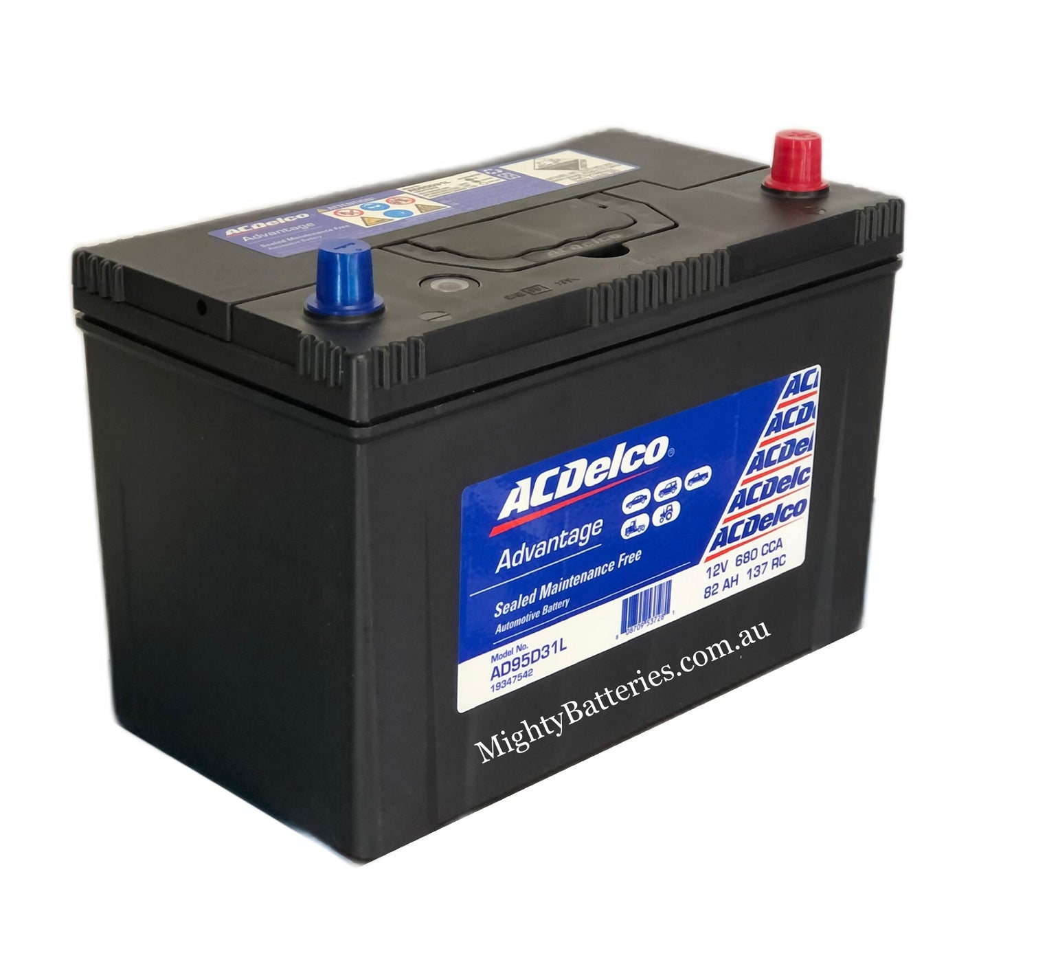 ACDelco N70ZZL / AD95D31L / 4704 - 680CCA Battery — Mighty Batteries
