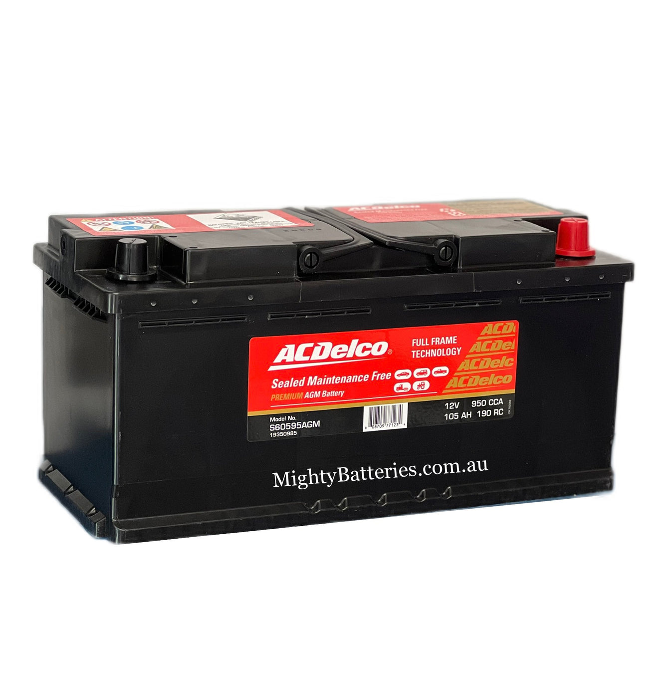 ACDelco S60595AGM / LN6 AGM / 5566 Battery - 950CCA — Mighty Batteries