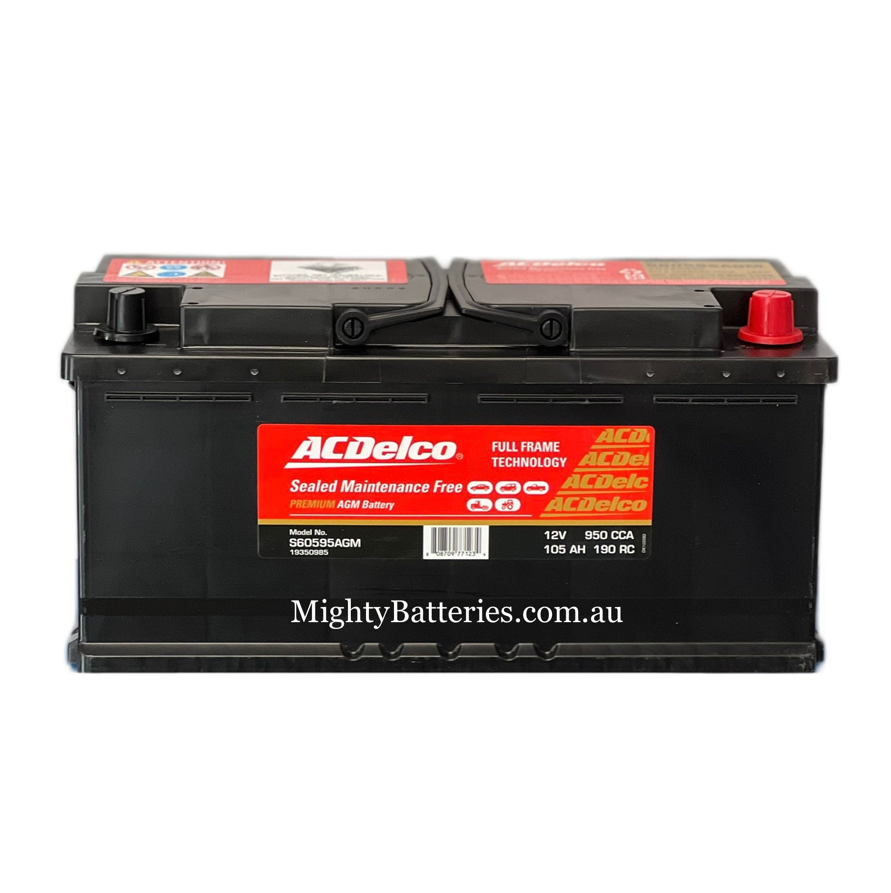 ACDelco S60595AGM / LN6 AGM / 5566 Battery - 950CCA — Mighty Batteries