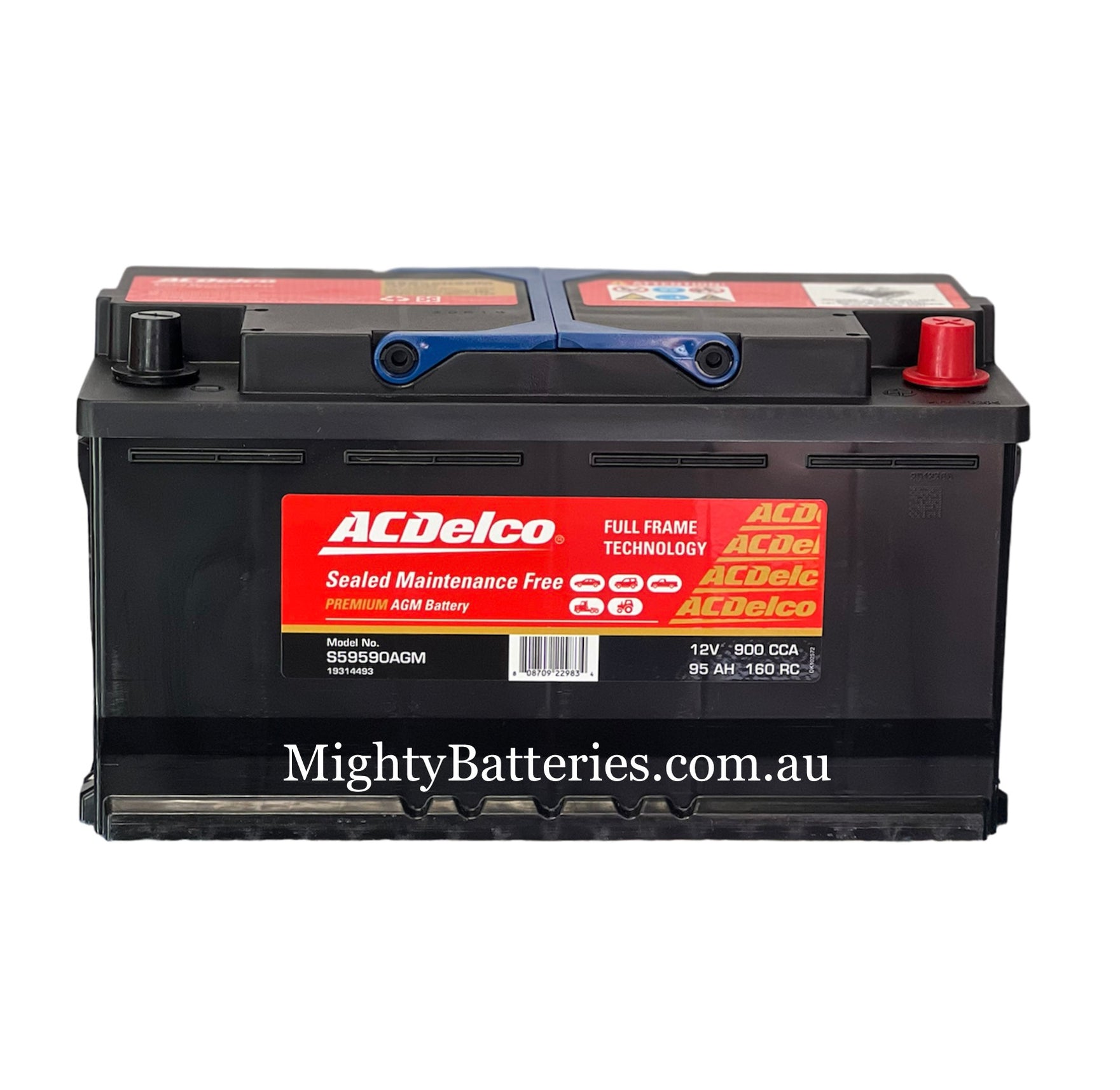 ACDelco S92L5AGM / DIN85LH-AGM / 3888 Battery - 850CCA — Mighty Batteries