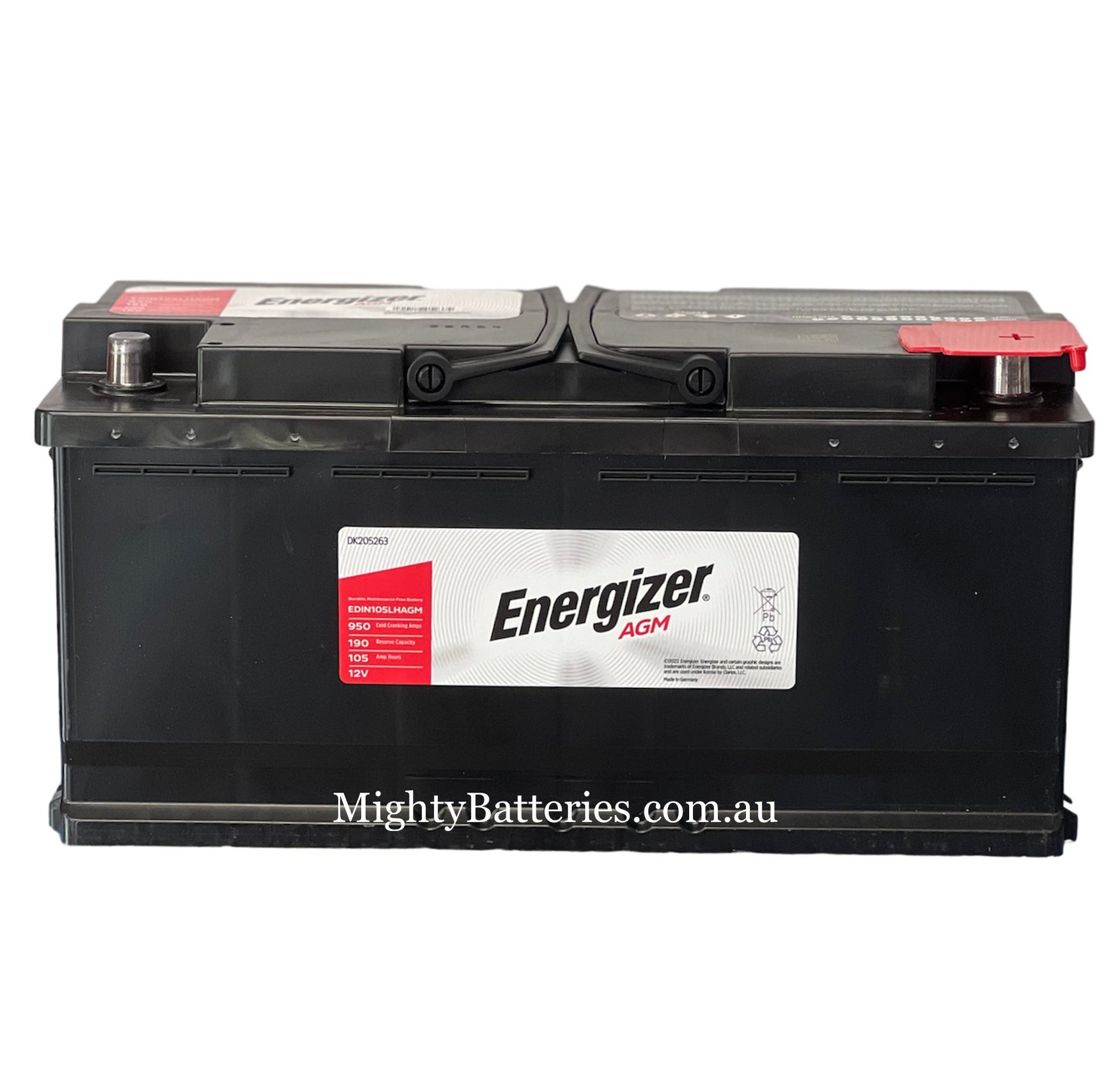 Energizer LN6 AGM / DIN105LH AGM Battery - 950 CCA — Mighty Batteries